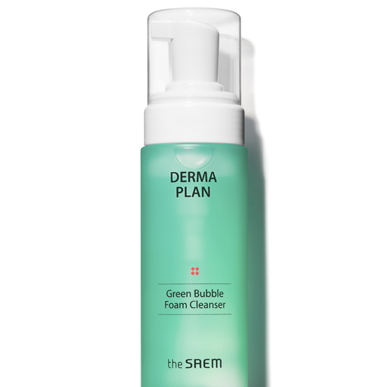 THE SAEM Derma Plan Green Bubble Foam Cleanser 150ml