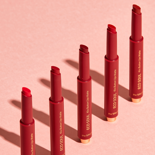 THE SAEM Eco Soul Kiss Button Lips Matte 2g – Ma Petite Coree
